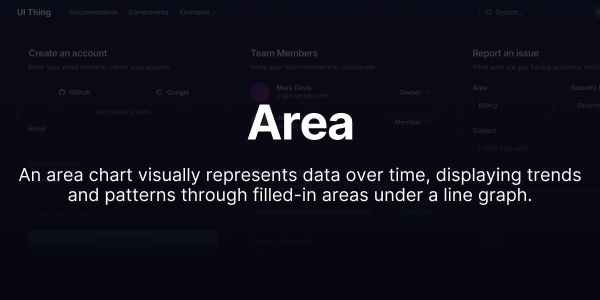 Area | UI Thing Area | UI Thing