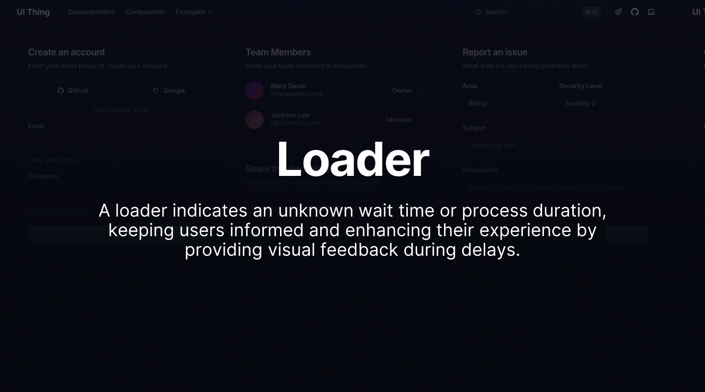 Loader | UI Thing