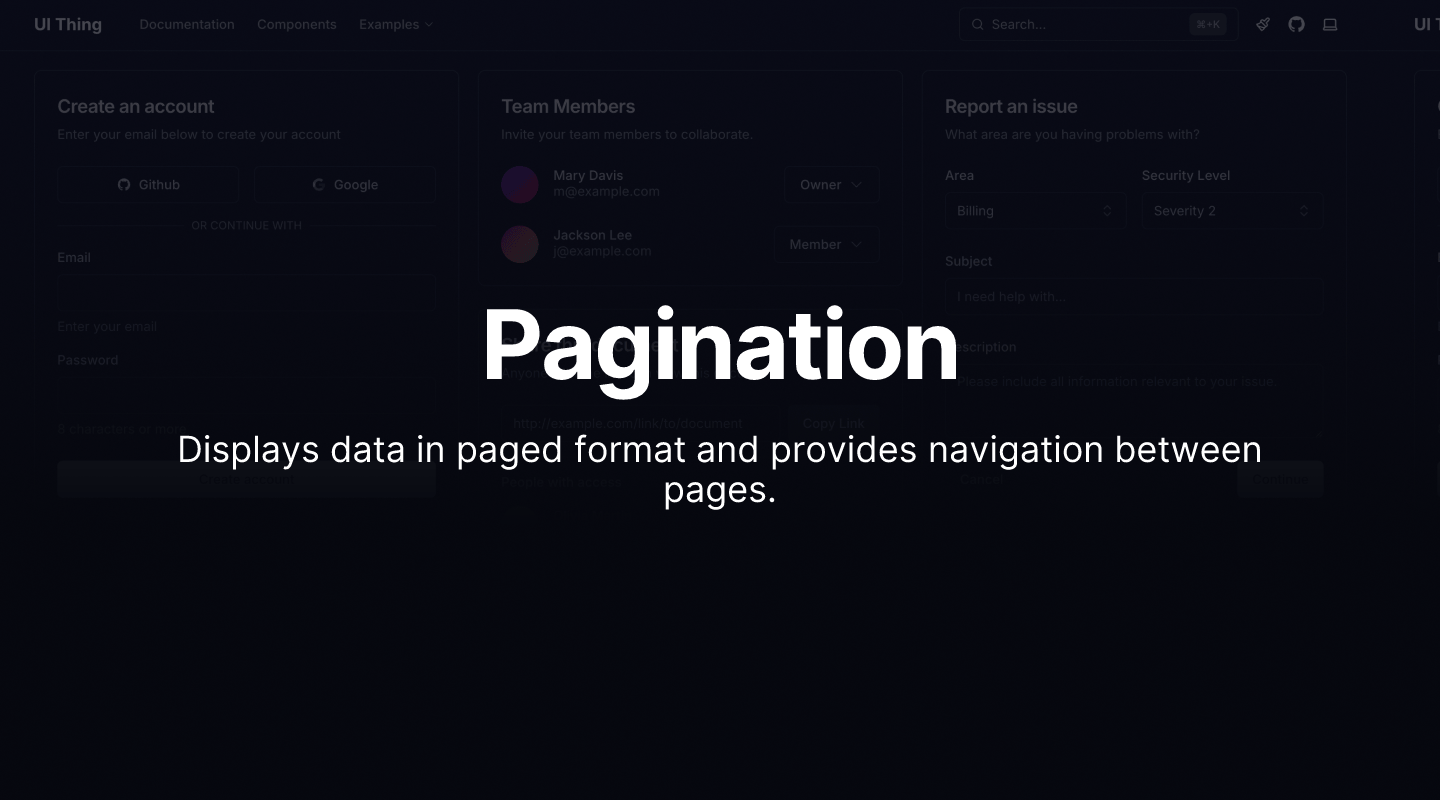 Pagination Ui Thing